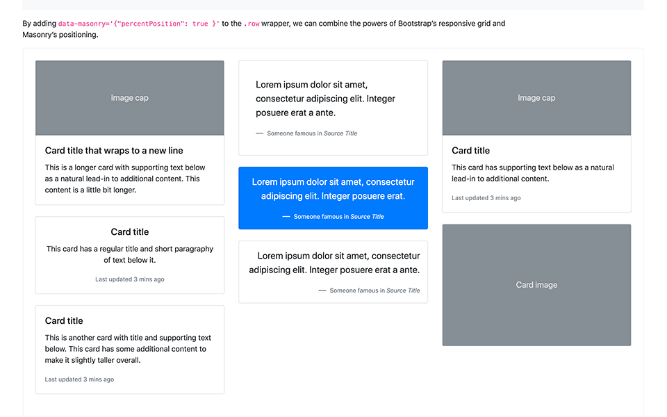 Examples · Bootstrap文档网